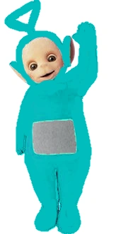 Cyan Tinky Winky | The Adventures of the Teletubbies Classic Wiki | Fandom