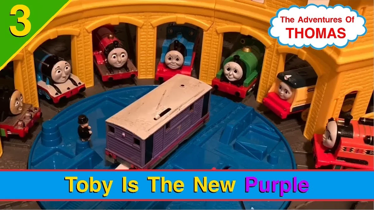 Toby Is The New Purple | The Adventures Of Thomas & Friends Wiki | Fandom