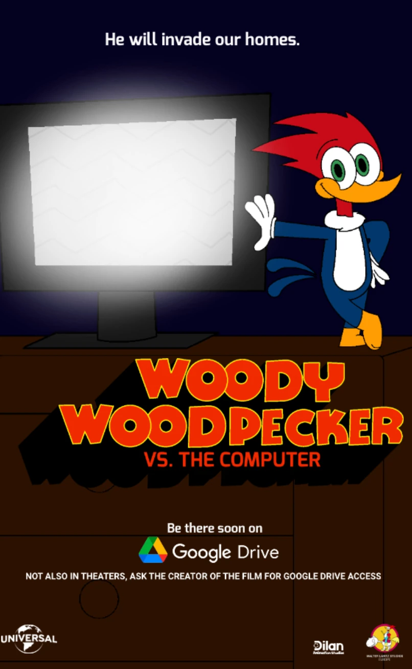 Woody Woodpecker Vs. The Computer | The All New Encyclopedia Dilania Wiki | Fandom