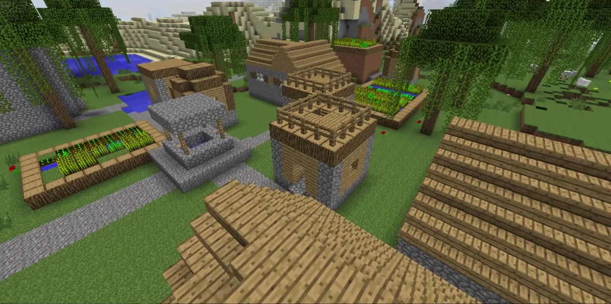Old Village | The Altered Adventure | Fandom