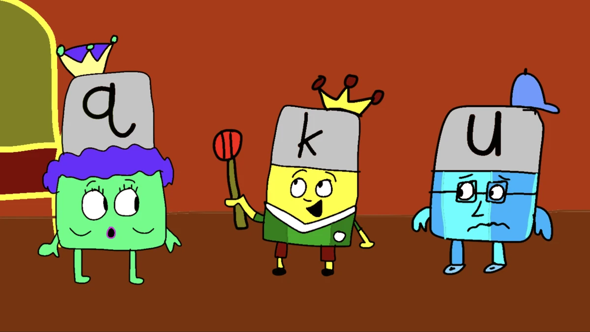 The Alphablock Who Would Be Queen | The Amazing World Of Alphablocks ...