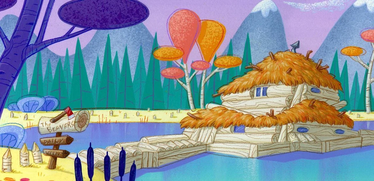 Norbert and Daggett's dam | The Angry Beavers: Rewritten Wiki | Fandom