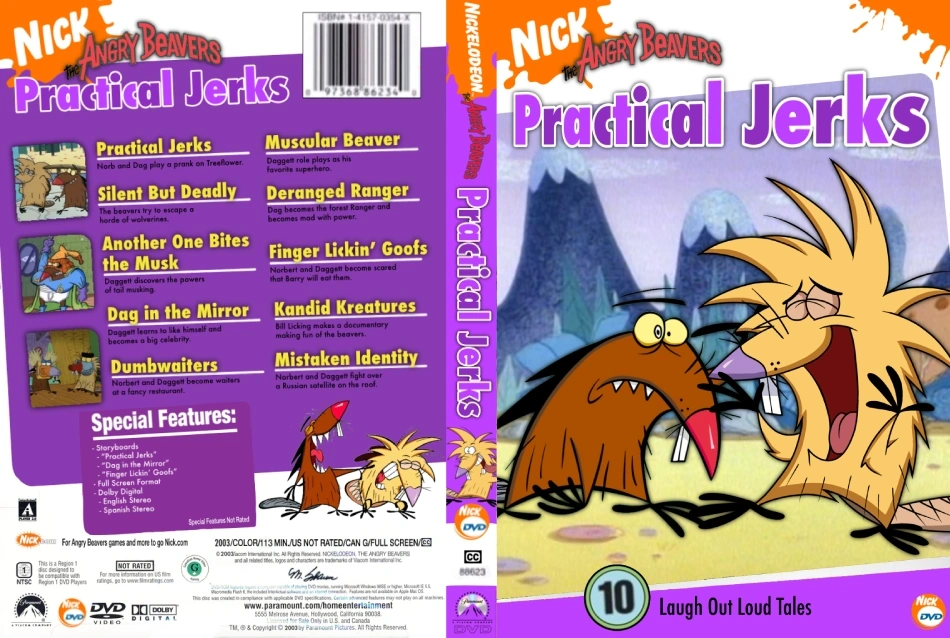 Practical Jerks (DVD) | The Angry Beavers: Rewritten Wiki | Fandom