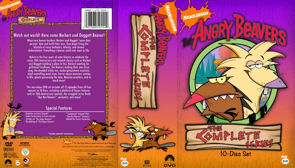 The Angry Beavers: The Complete Series | The Angry Beavers: Rewritten ...