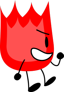 Red Firey | The Anythingless Objecting Everythingy Wiki | Fandom