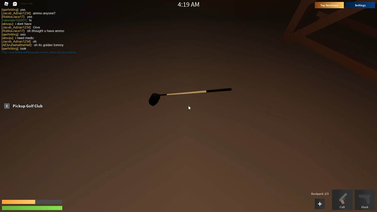 Golf Club | The Apocalypse (Roblox) Wiki | Fandom
