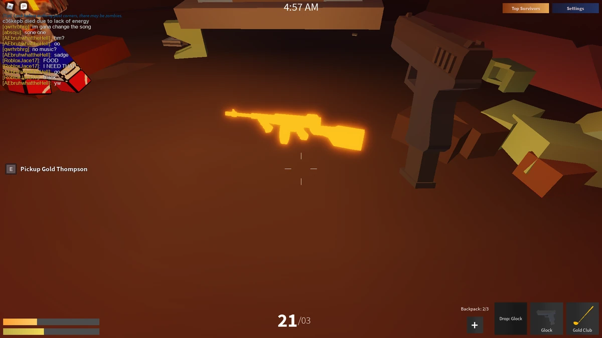 Golden Thompson | The Apocalypse (Roblox) Wiki | Fandom