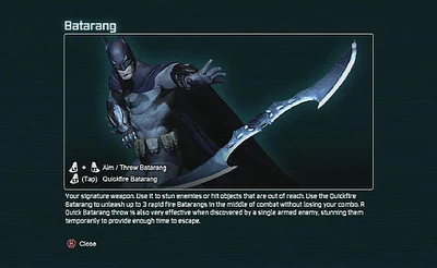 Batarang | The Arkham Universe Wiki | Fandom