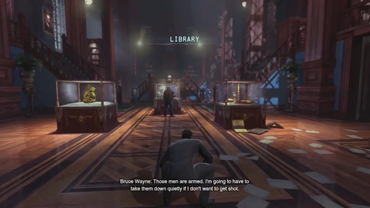 Wayne Library | The Arkham Universe Wiki | Fandom