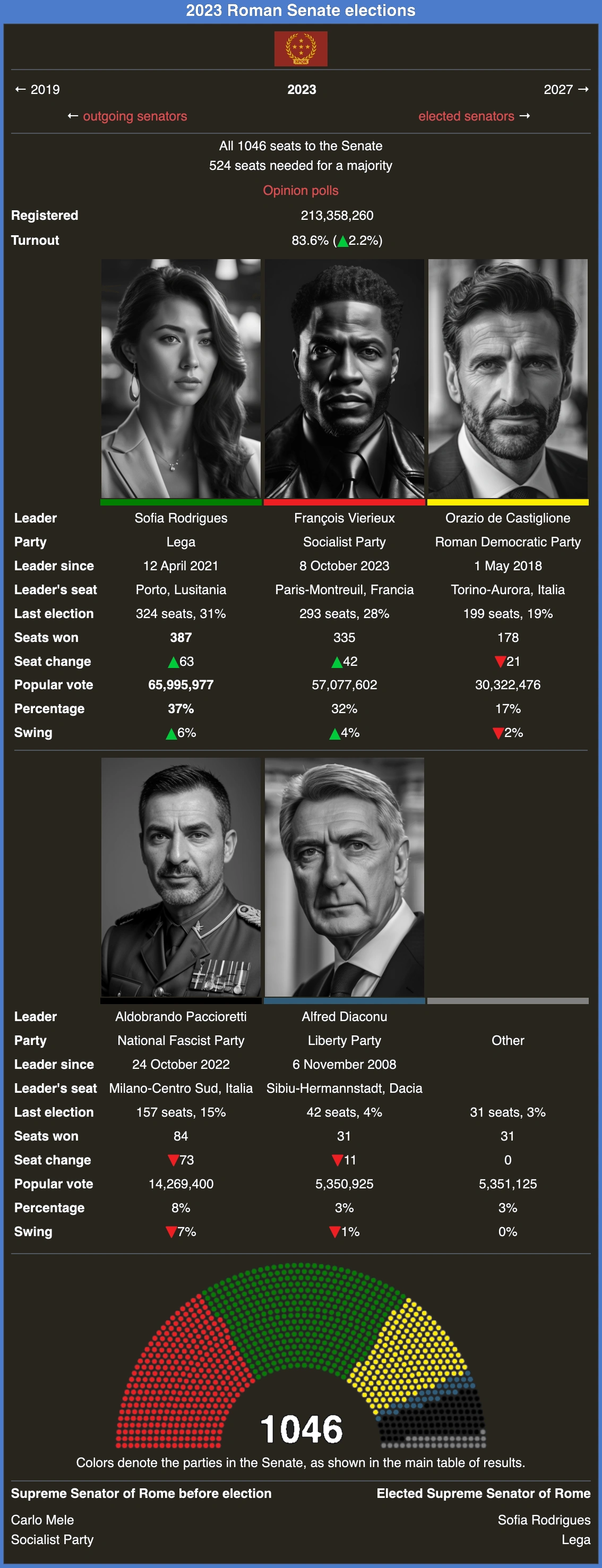 2023 Roman Senate election | The Azdateverse Wiki | Fandom