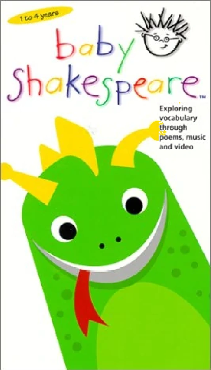Baby Shakespeare Prototype 1999 VHS | Baby Einstein Wikia | Fandom
