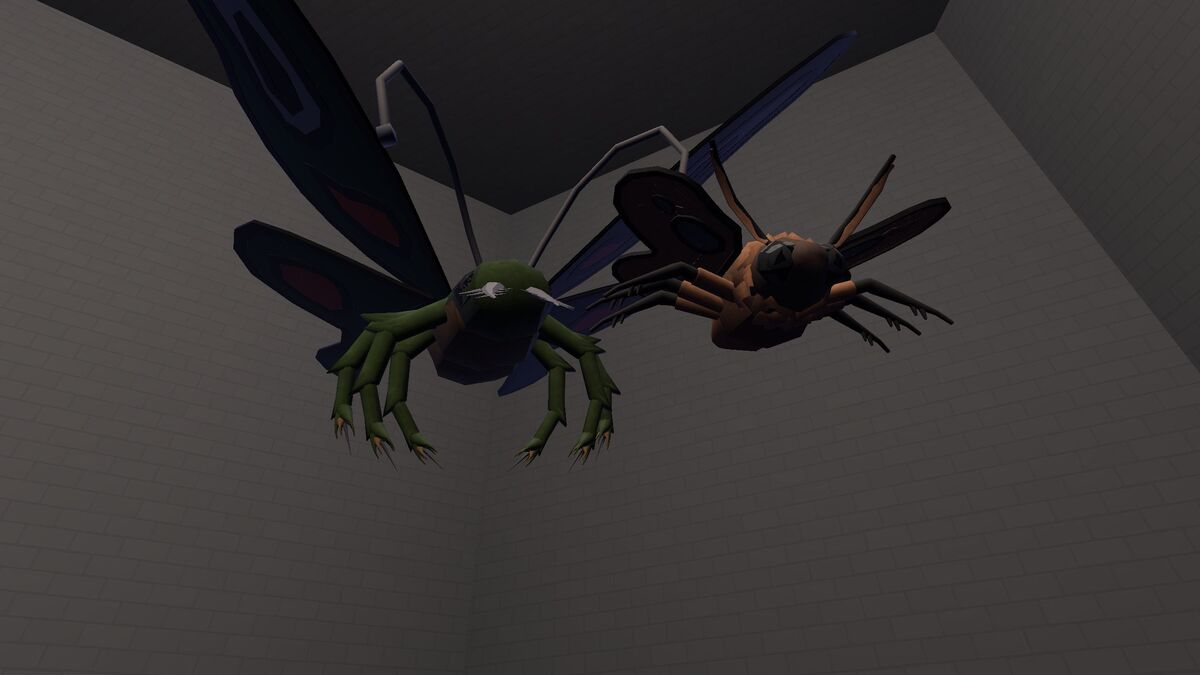 Death Moth and Bwubba | The Backrooms All Seeing Wiki | Fandom