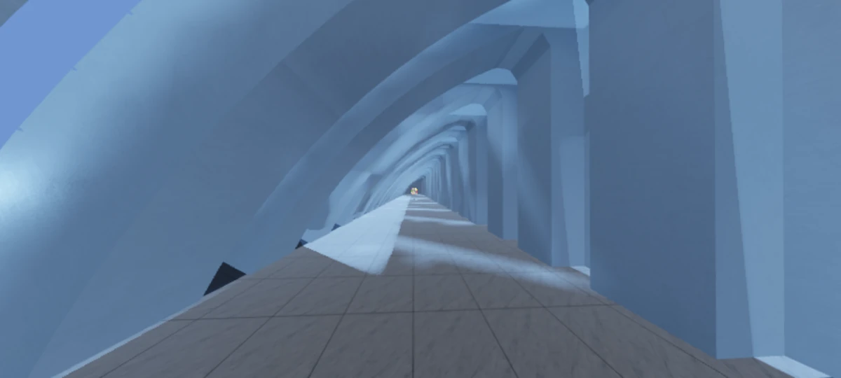 Level 15/Old game: "Futuristic Halls" | The Backrooms Shattered Reality ...