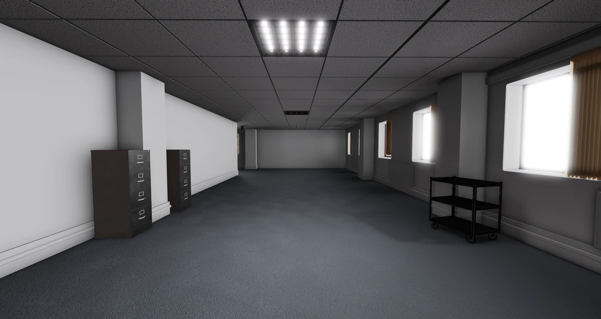 Level 4: “The Abandoned Office” | The Backrooms: Existential Cosmos ...