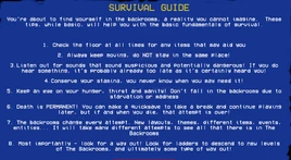 Survival Guide | The Backrooms: Survival Wiki | Fandom