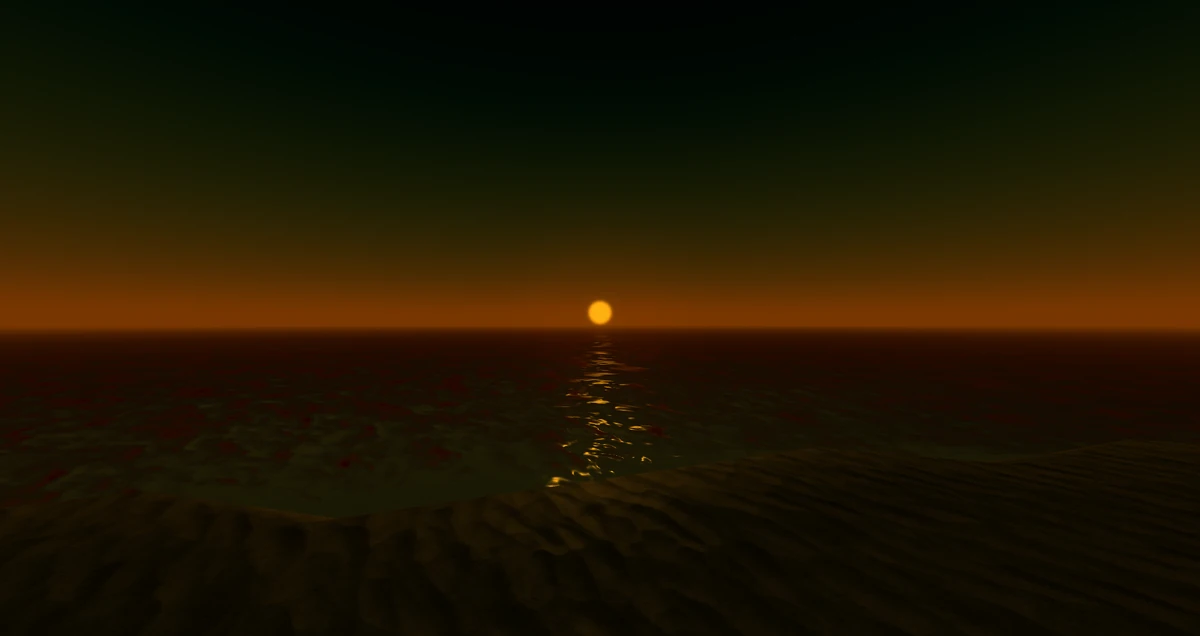 Level 48: “The Sunset Beach” | The Backrooms:Uncharted Territory Wiki ...