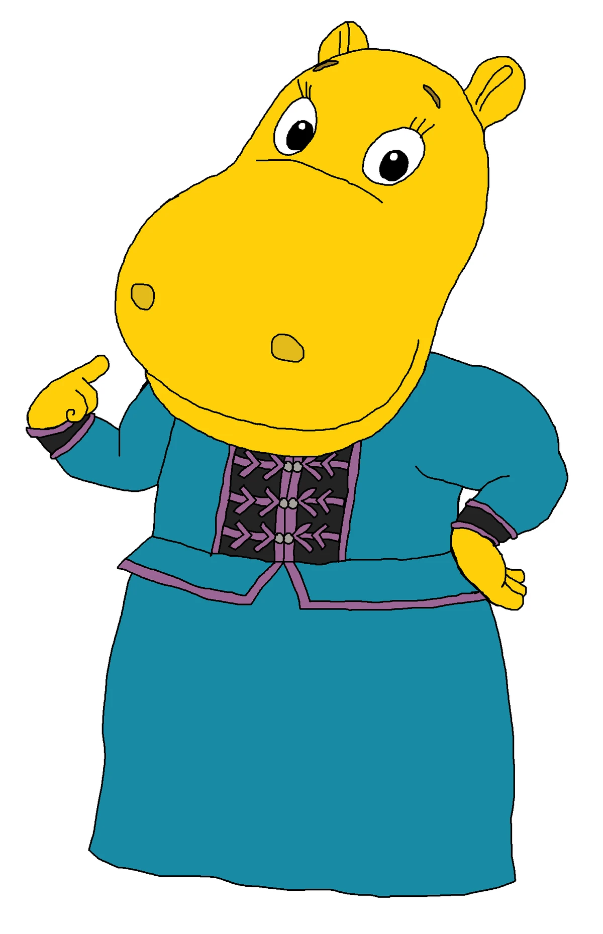 French Horn Player Tasha | The Backyardigans 2.0 Wiki | Fandom