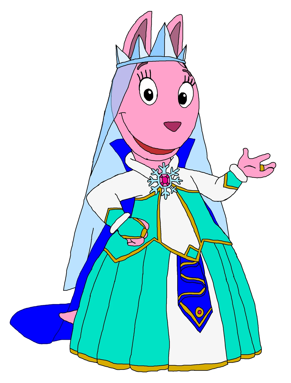Snow Princess Jordan | The Backyardigans 2.0 Wiki | Fandom