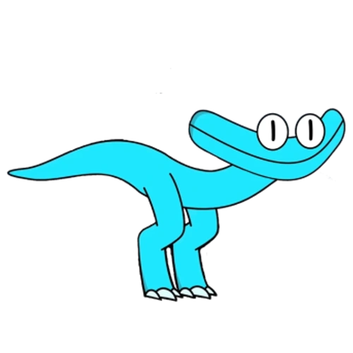 Cyan (Rainbow Friends) | The Backyardigans Confront Garten Of BanBan ...
