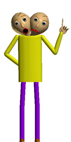 Two-Headed Baldi | The Baldi Modding Wiki | Fandom