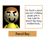 Pencil Boy | The Baldi's Basics Times Wiki | Fandom