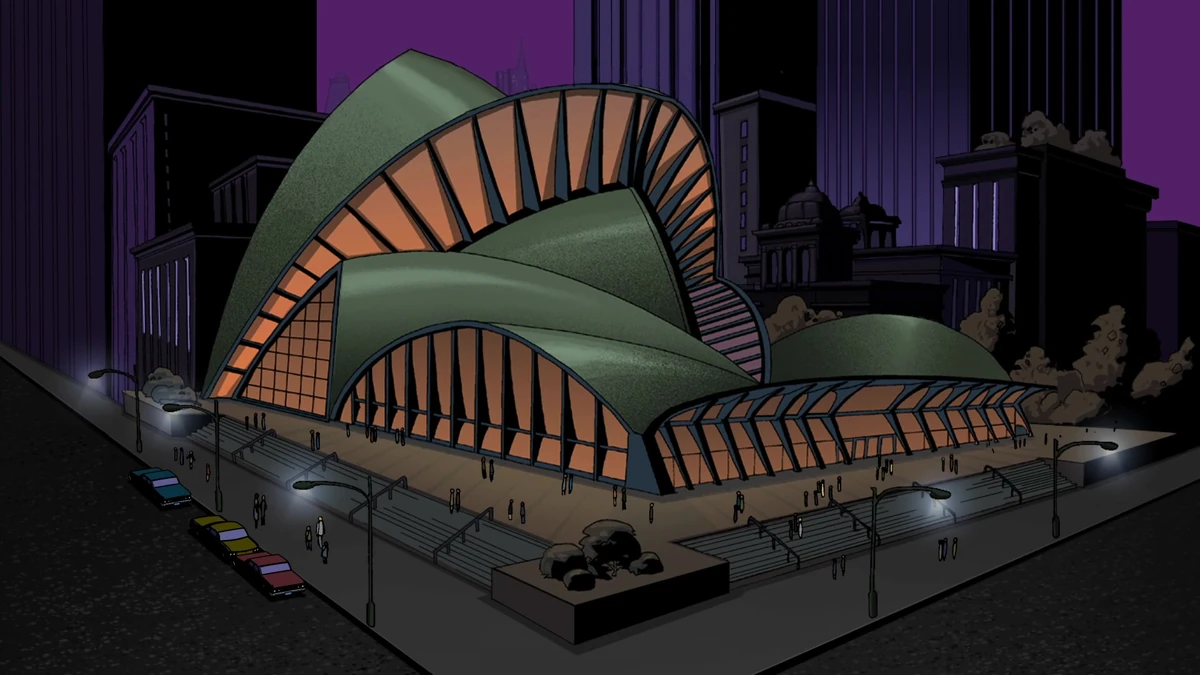 Gotham Symphony Hall Stage | The Batman (2004) Wiki | Fandom