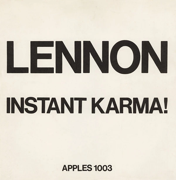 Instant Karma! (Single) | The Beatles Collectors Wiki | Fandom