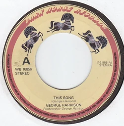 This Song (Single) | The Beatles Collectors Wiki | Fandom