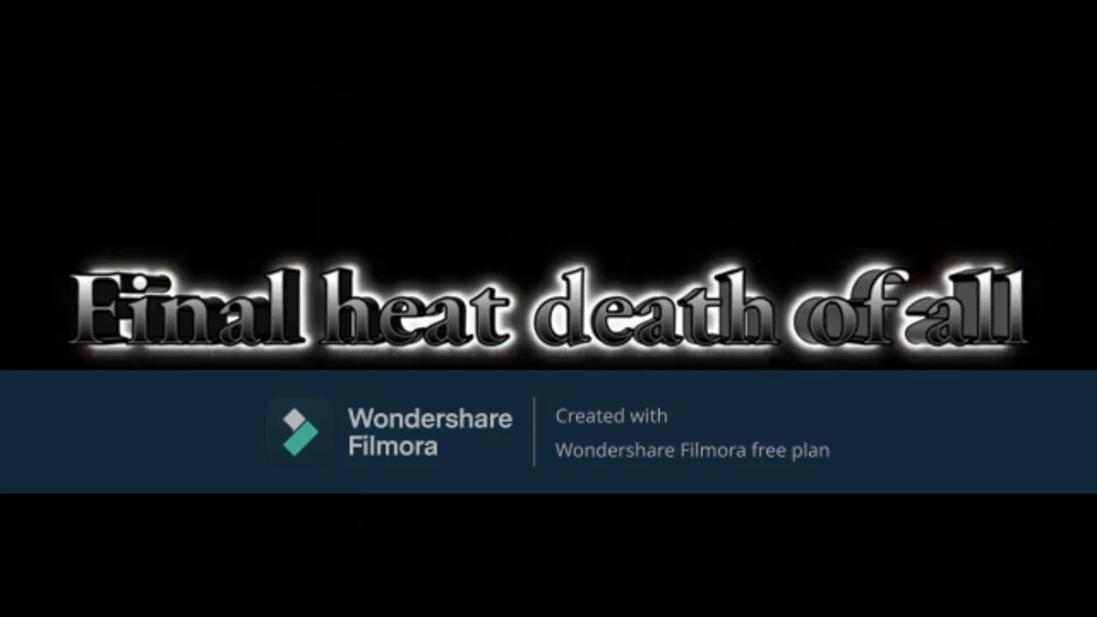 Final heat death of all | The Beyond FG Wiki | Fandom