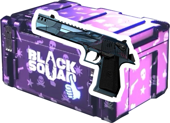 Desert Eagle 50AE Blue Wave Box | The Black Squad Wiki | Fandom