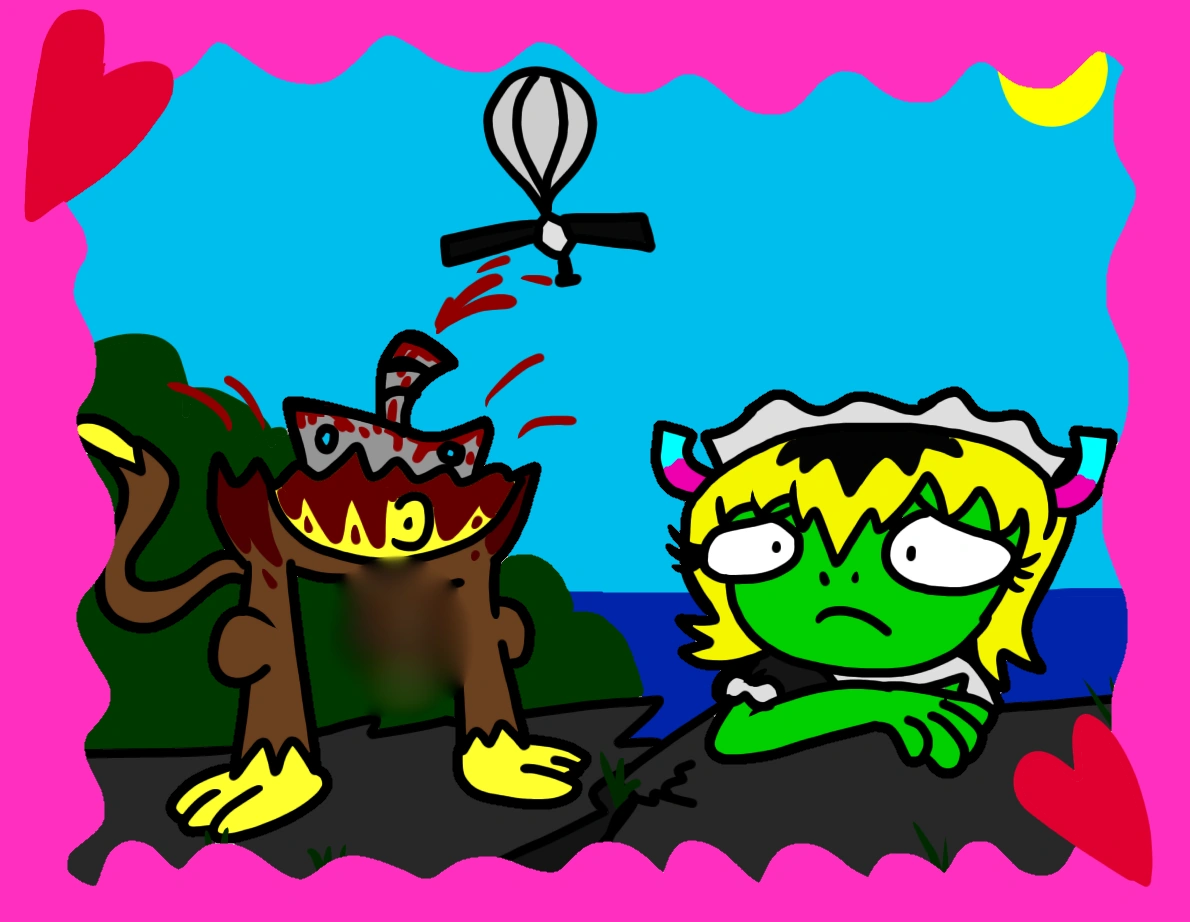 Character Shipping Game/Funky Monkey x Meidoragon | The Bloody Choice ...