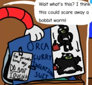 Orca Furry Inflation Suit | The Bloody Choice Game Wiki | Fandom