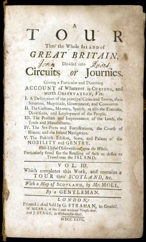 A Tour thro' the Whole Island of Great Britain | The book lovers Wiki ...