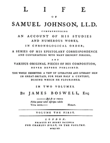 The Life of Samuel Johnson | The book lovers Wiki | Fandom