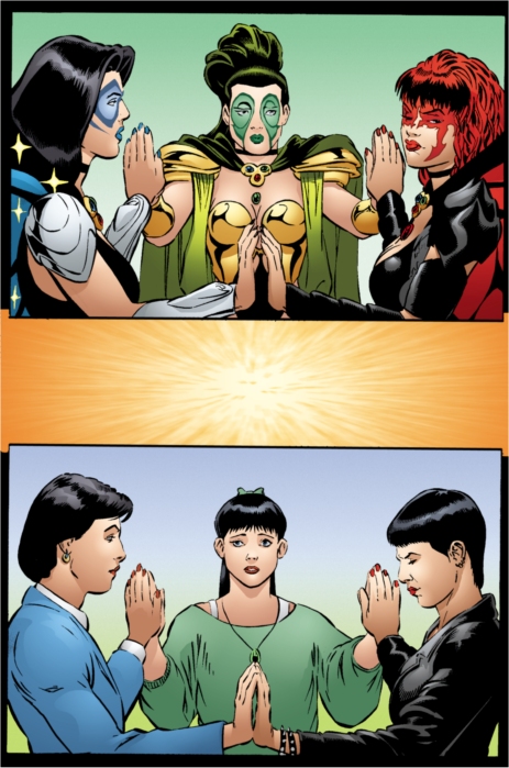 Trinity Angels Team The Book Of Geomancer Wiki Fandom
