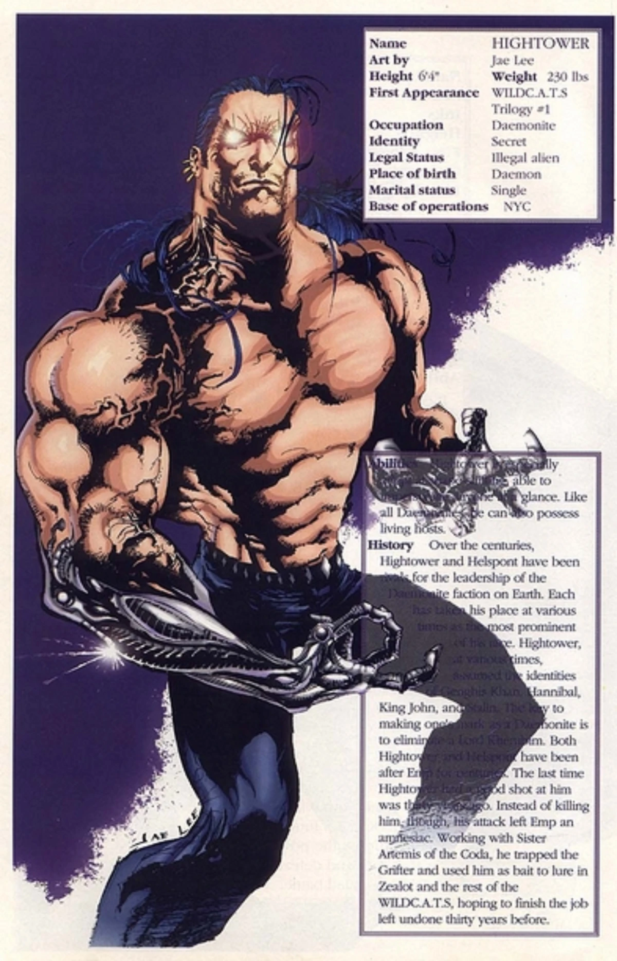 Lord Hightower (DCU:UC) | The Brain Strummers Wiki | Fandom