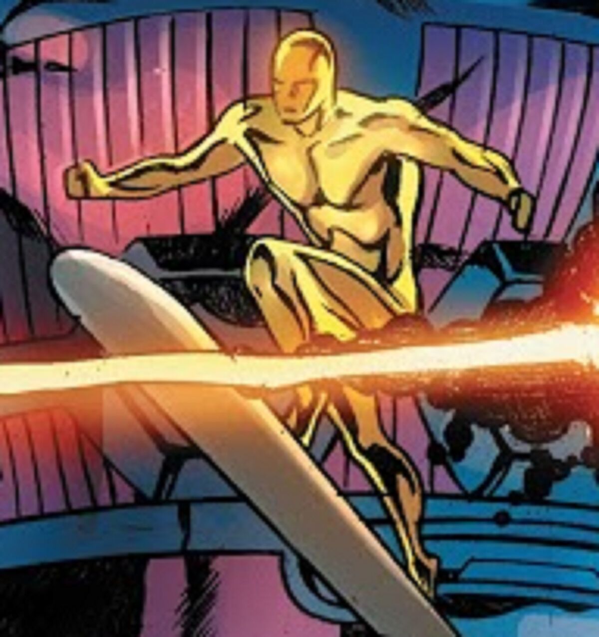 Gold Surfer Ma The Brain Strummers Wiki Fandom