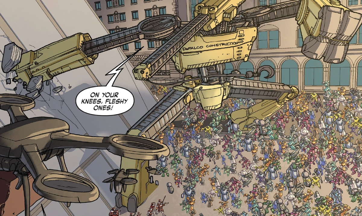 DeFalco Construction Robot (MA) | The Brain Strummers Wiki | Fandom