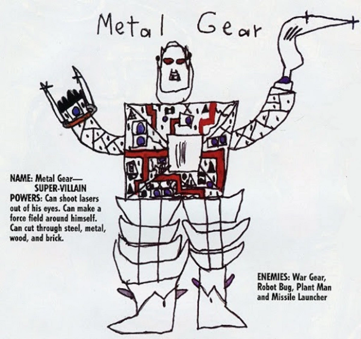 Metal Gear (MA) | The Brain Strummers Wiki | Fandom