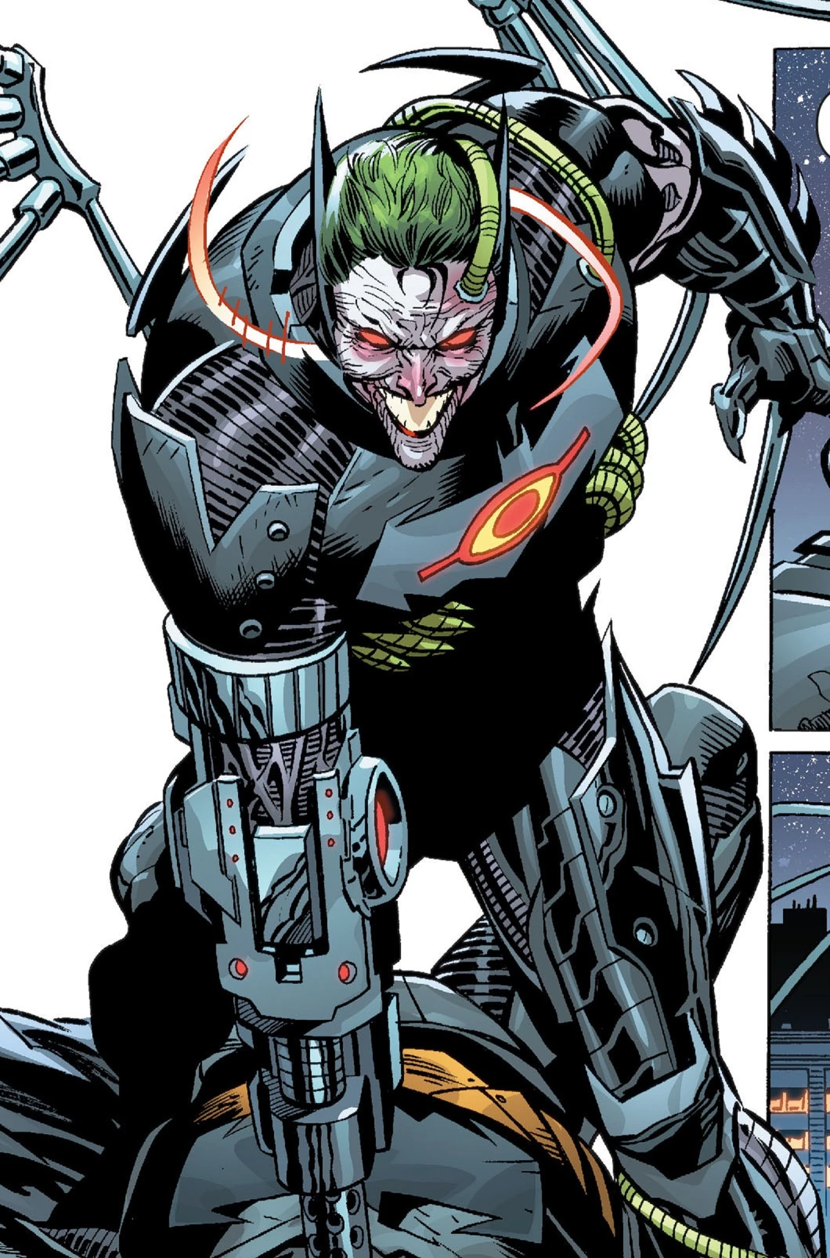 Batman-Joker Hybrid Cyborg (DCU:UC) | The Brain Strummers Wiki | Fandom