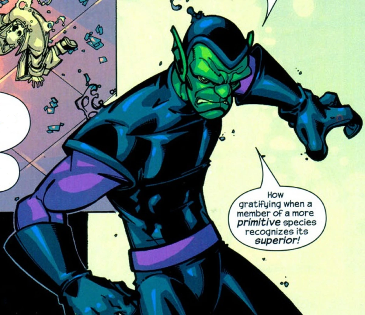 Professor Gilbert (Skrull) (MA) | The Brain Strummers Wiki | Fandom