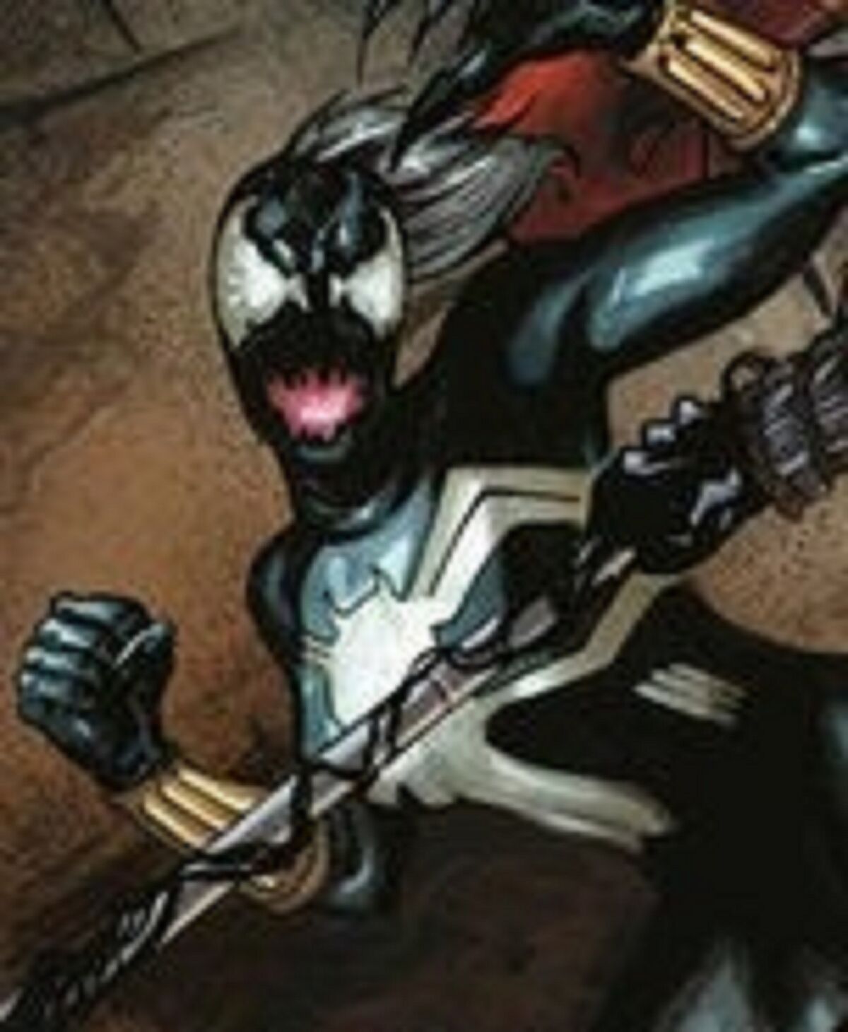 Black Widows Second Symbiote Ma The Brain Strummers Wiki Fandom