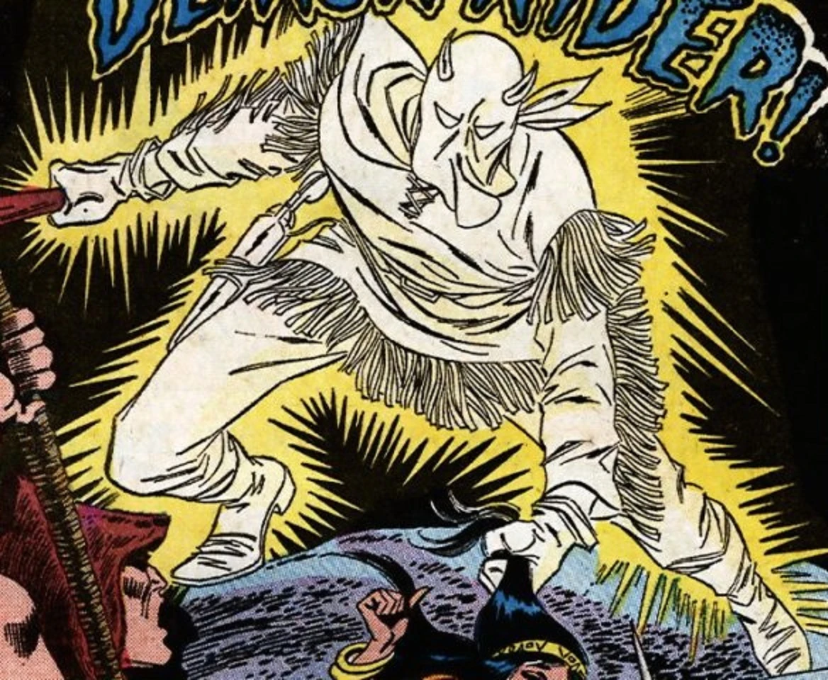 Devil Mask/White Bow (MA) | The Brain Strummers Wiki | Fandom