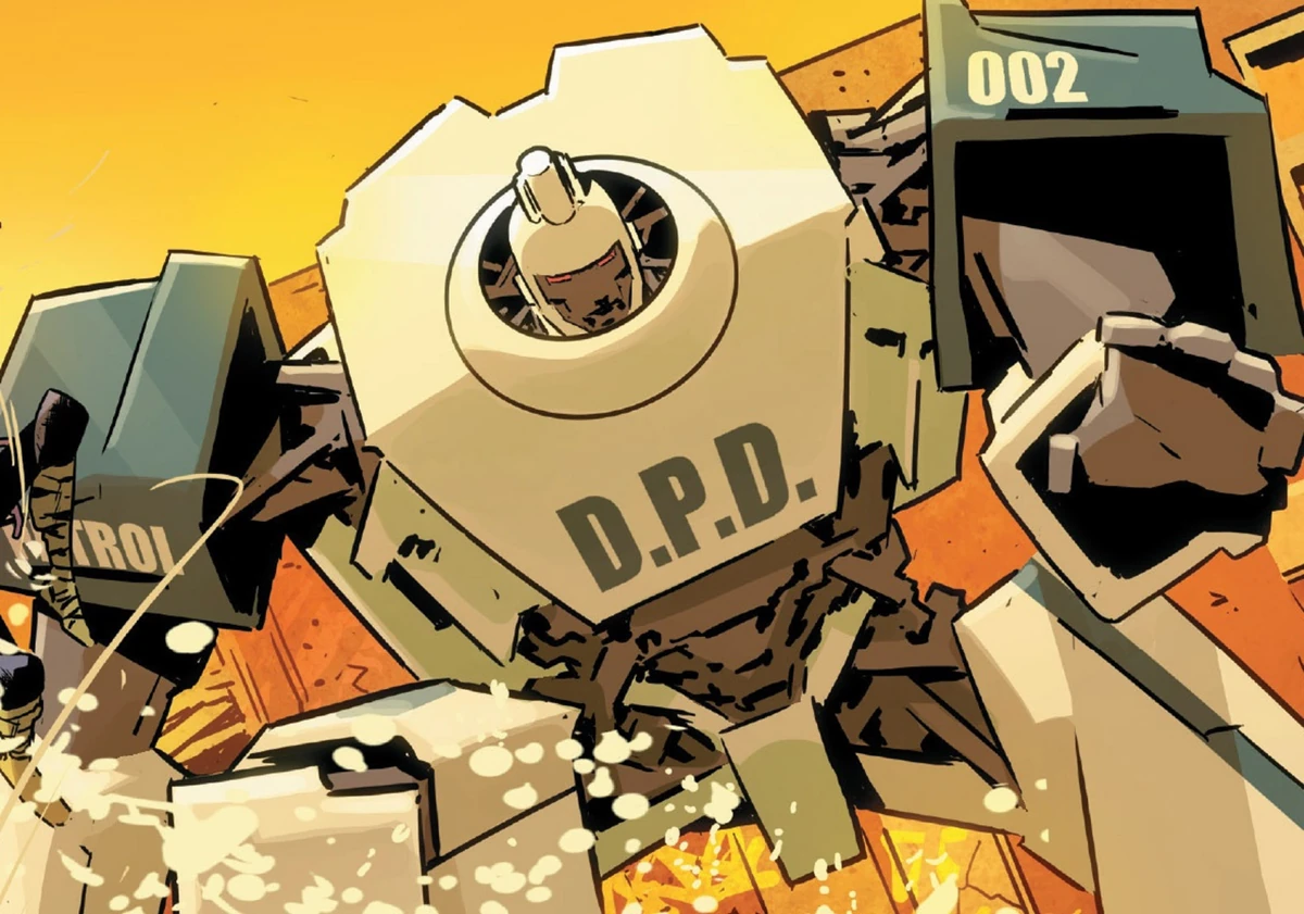 D.P.D. Patrol Bot 002 (MA) | The Brain Strummers Wiki | Fandom