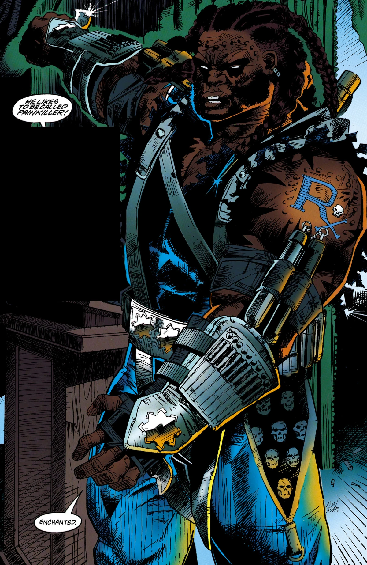 Painkiller/Khalil Payne (DCU:UC) | The Brain Strummers Wiki | Fandom