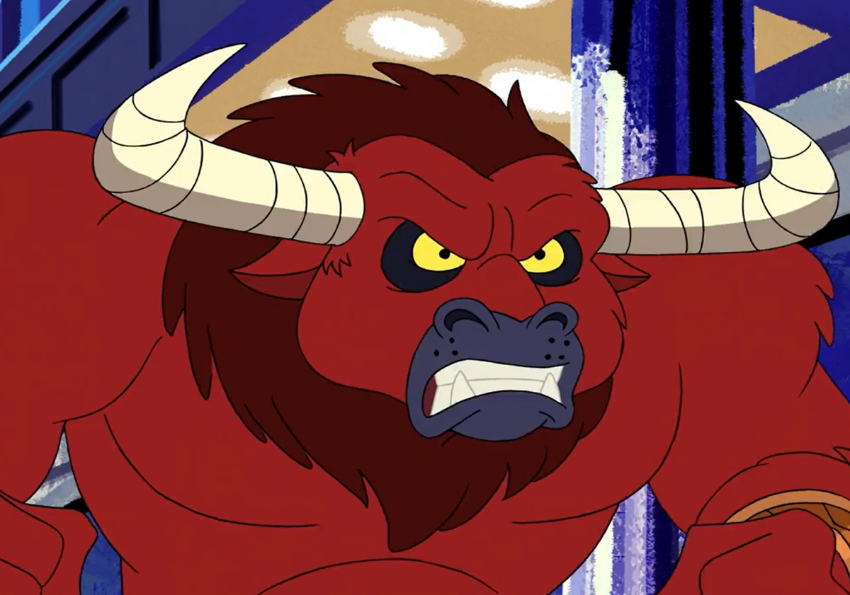 The Minotaur Curator Dcuuc The Brain Strummers Wiki Fandom
