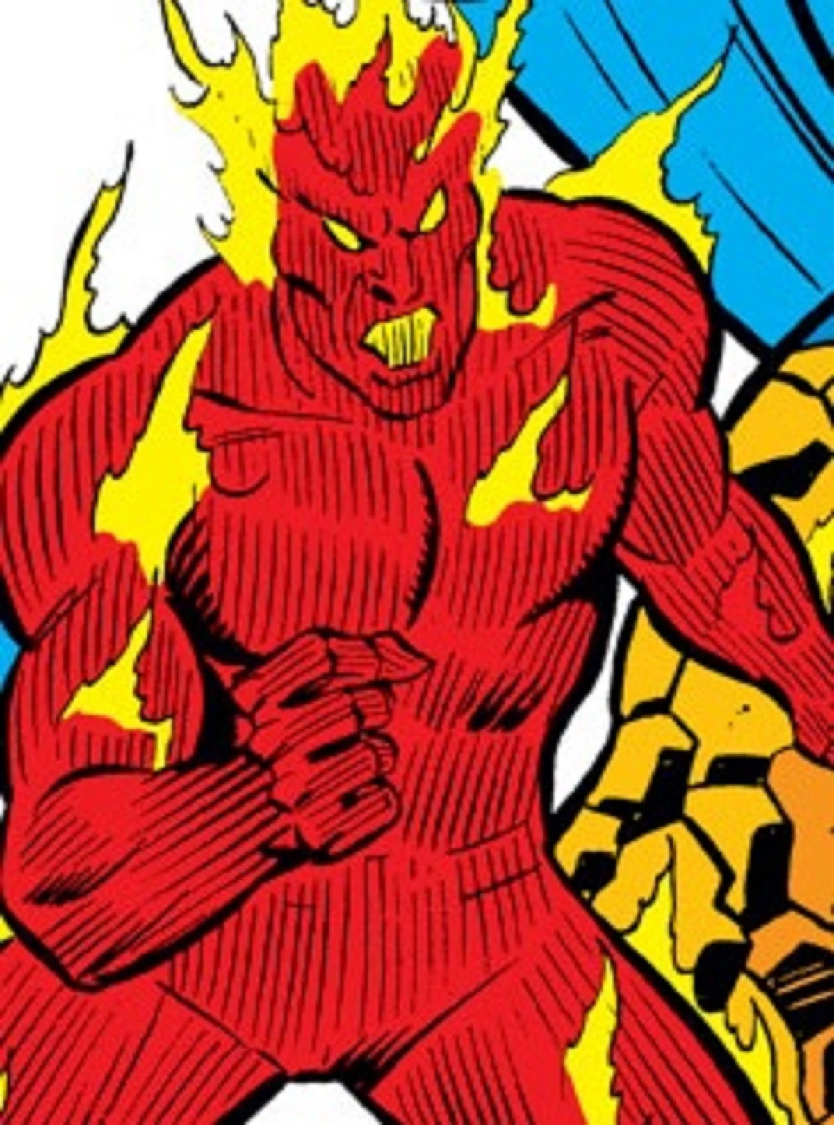 Human Torch (Cosmic Energy Duplicate) (MA) | The Brain Strummers Wiki ...