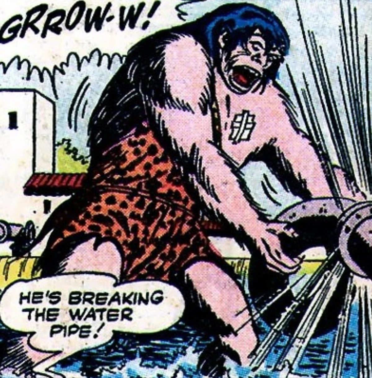 The Cave-Man Beast/Dr. Manning (DCU:UC) | The Brain Strummers Wiki | Fandom