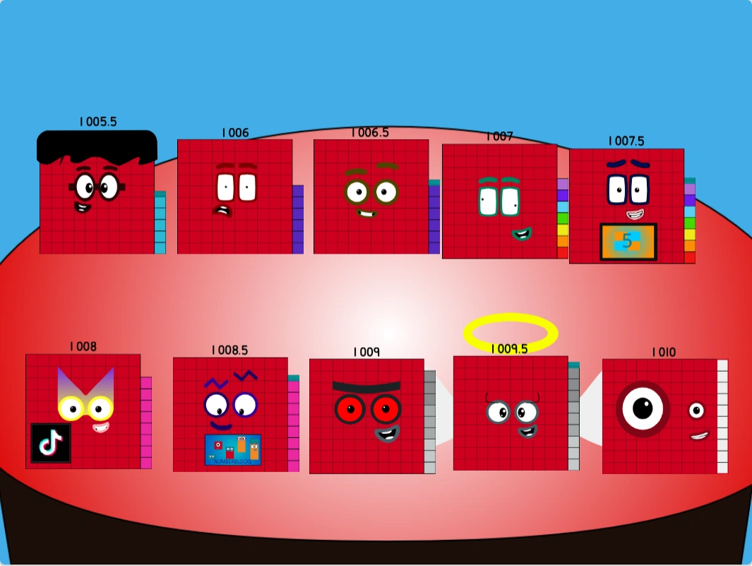 Numberblocks Band 1005.5-1010 | The C. h. r. i. s. Akintokun Network ...