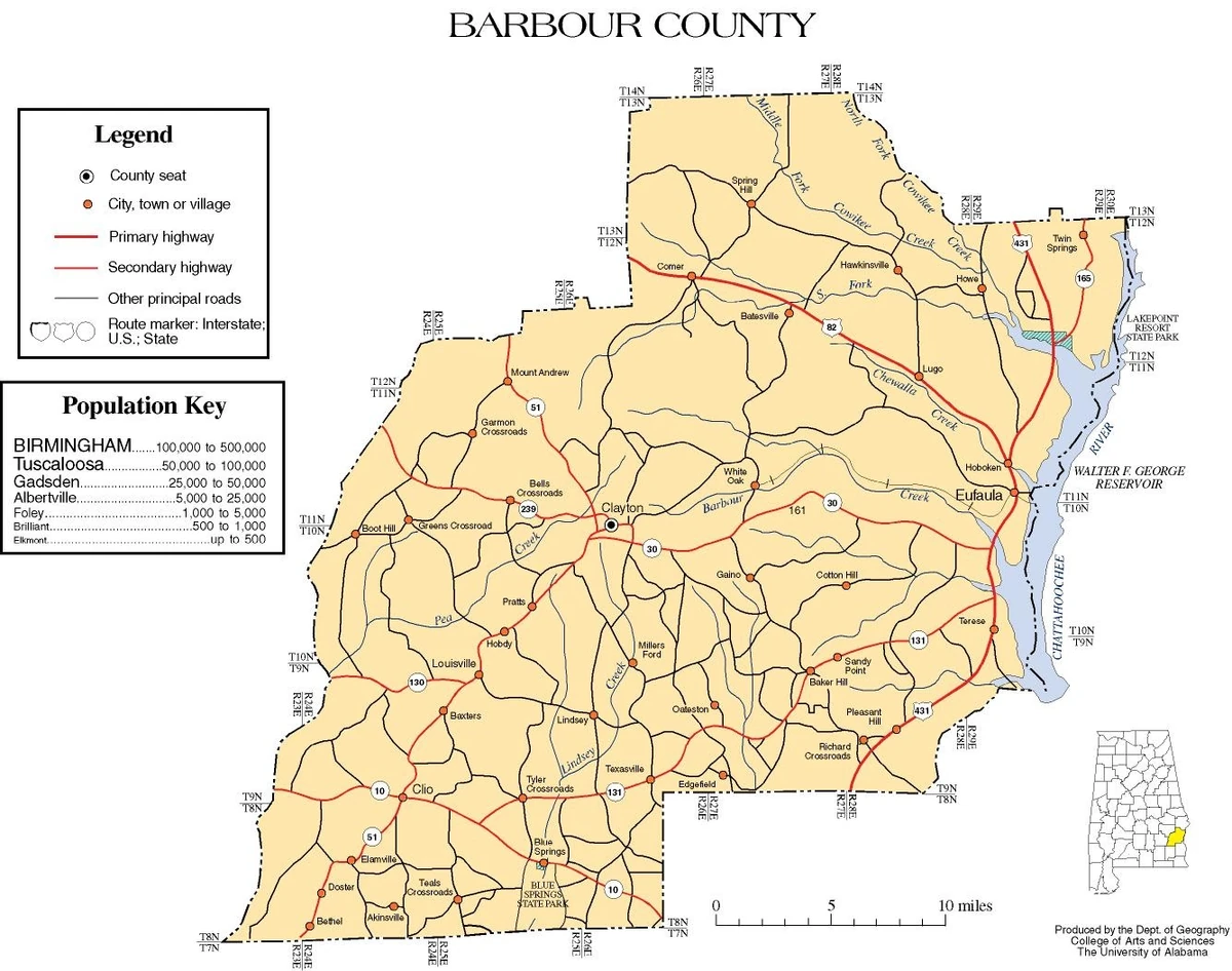 Barbour County, Alabama | The City, Town, and Community Wiki | Fandom